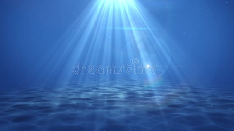 Under Water Ocean Sea Loop Animation Stock Video - Video of world ...