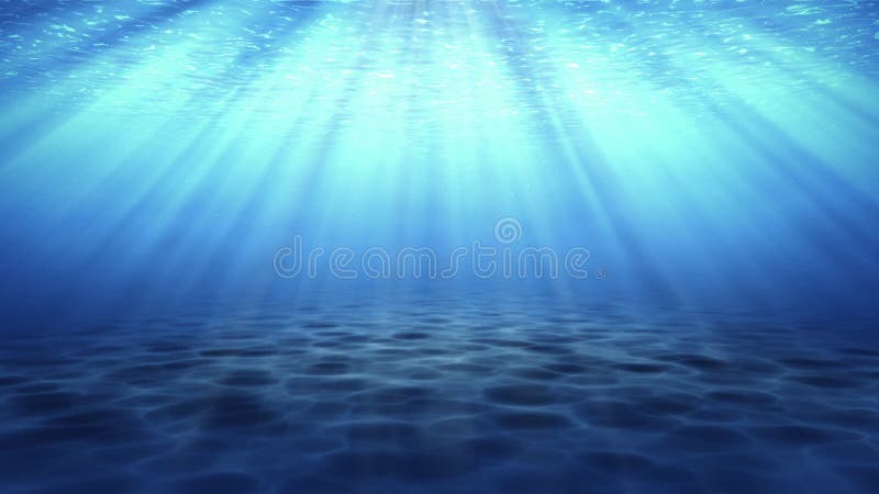 Under Water Ocean Sea Loop Animation Stock Video - Video of ocean, swim ...