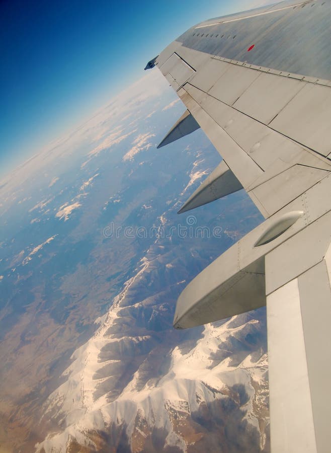 Under the wing stock image. Image of beauty, wing, horizon - 10364303