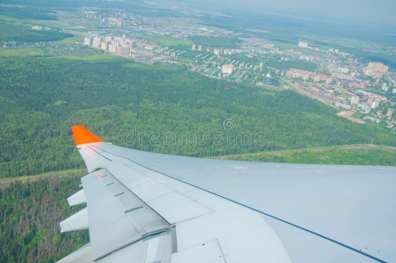 Under the wing stock photo. Image of america, tour, flightseeing - 25248504