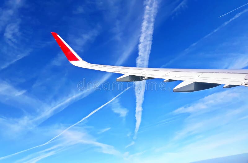 Under the Wing of a Plane. Panoramic Views of Heaven and Earth from the ...