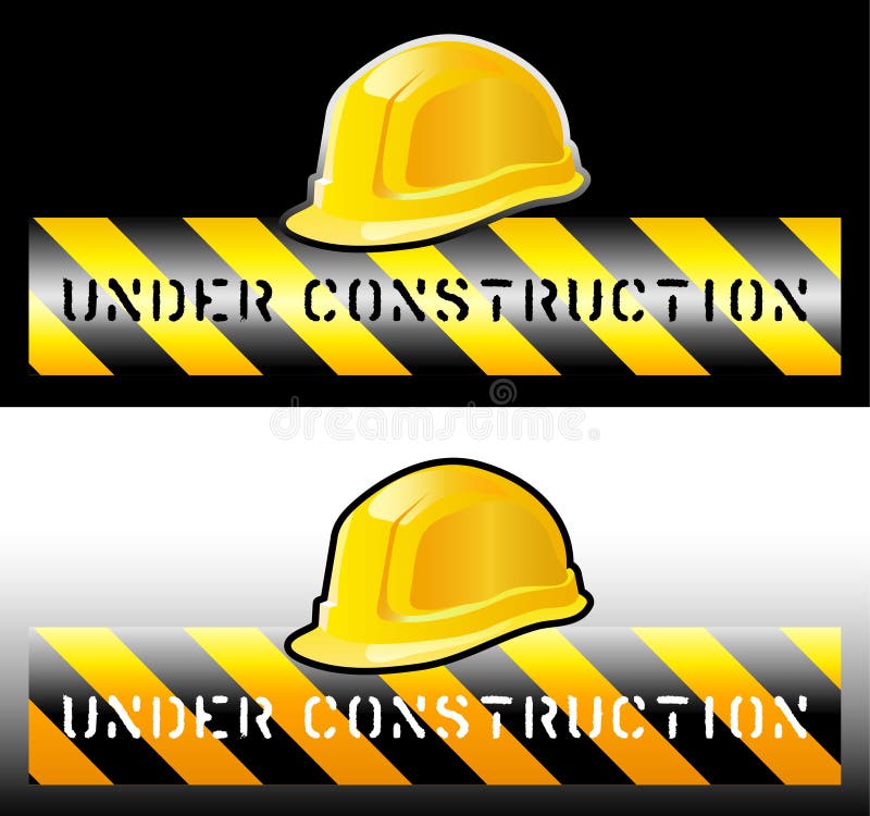 Underconst stock vector. Illustration of helmet, safety - 3813066