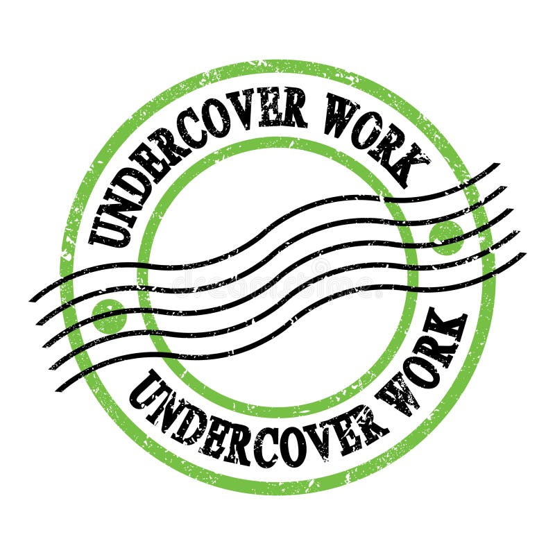 Undercover Text Stock Illustrations – 284 Undercover Text Stock ...