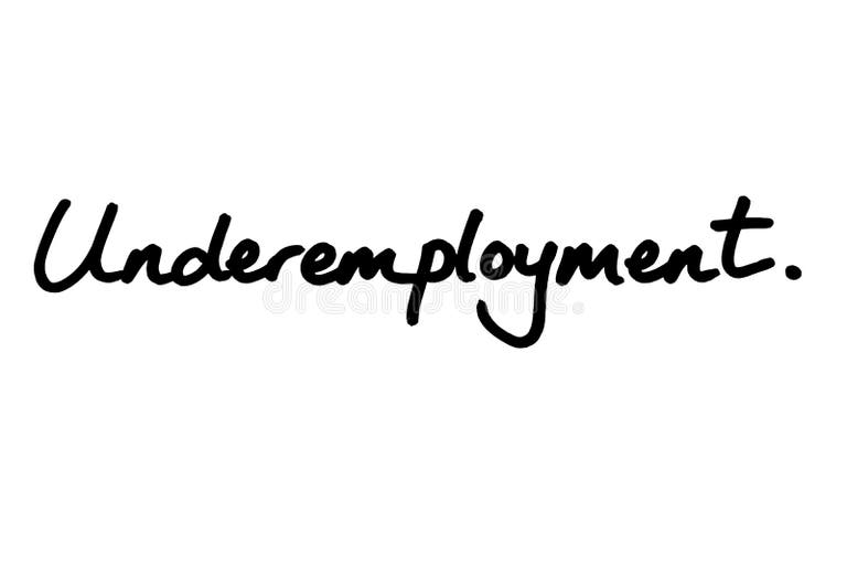 Underemployment stock illustration. Illustration of utilization - 215882667