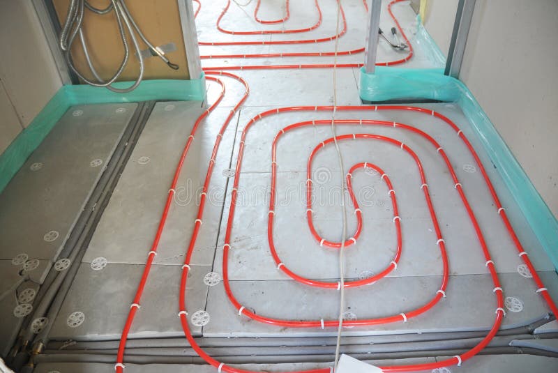 Laying and Installing Solid Parquet Above Underfloor Heating Stock ...