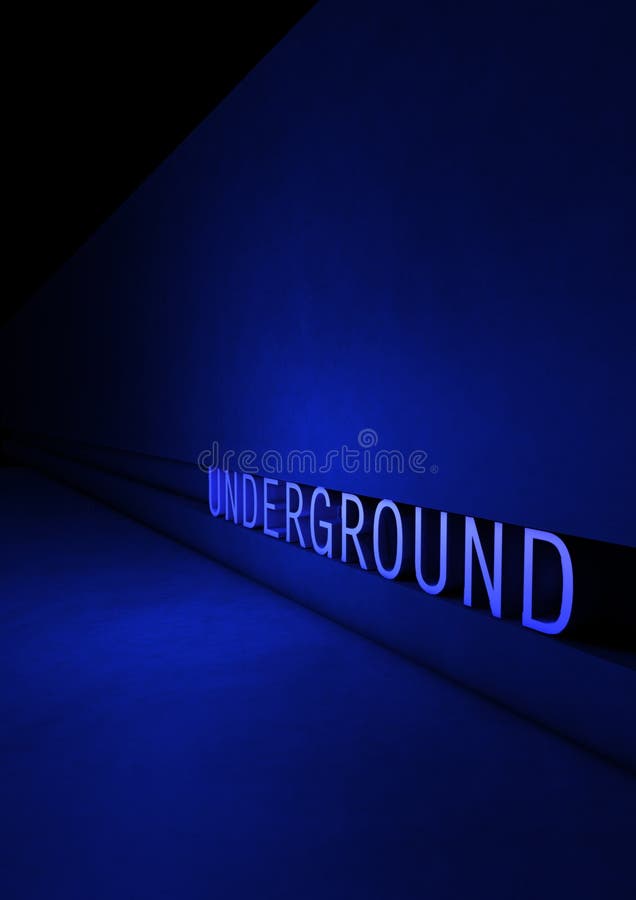 Underground stock illustration. Illustration of abstraction - 12851957