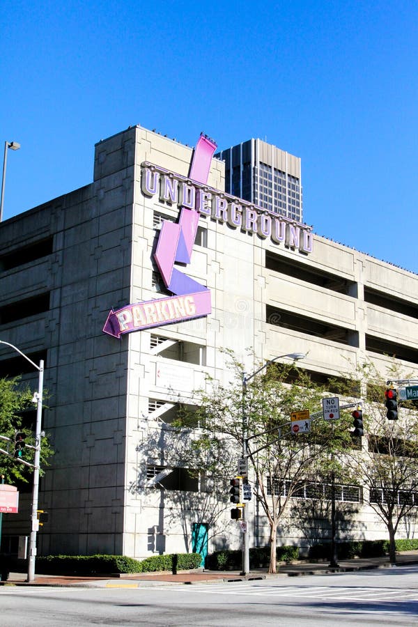 The Underground in Atlanta, GA Editorial Stock Image - Image of ...
