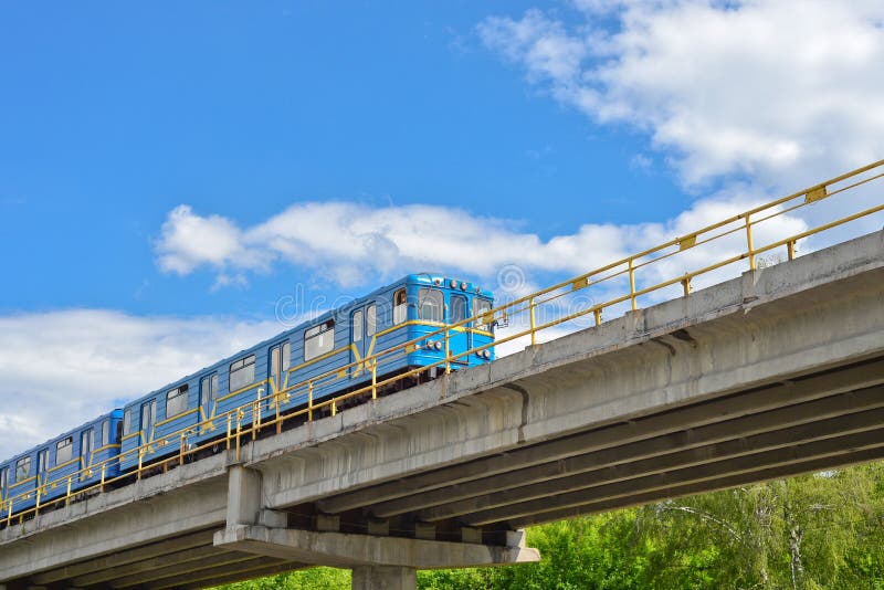 Underground bridge stock image. Image of blue, city, reflection - 41458809