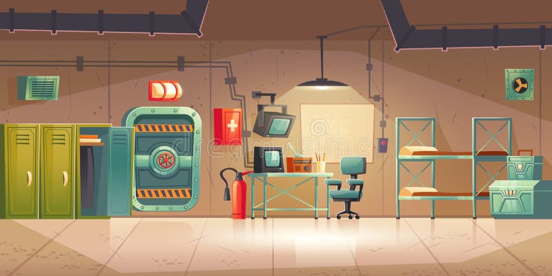 Underground Bunker Stock Illustrations – 1,885 Underground Bunker Stock ...