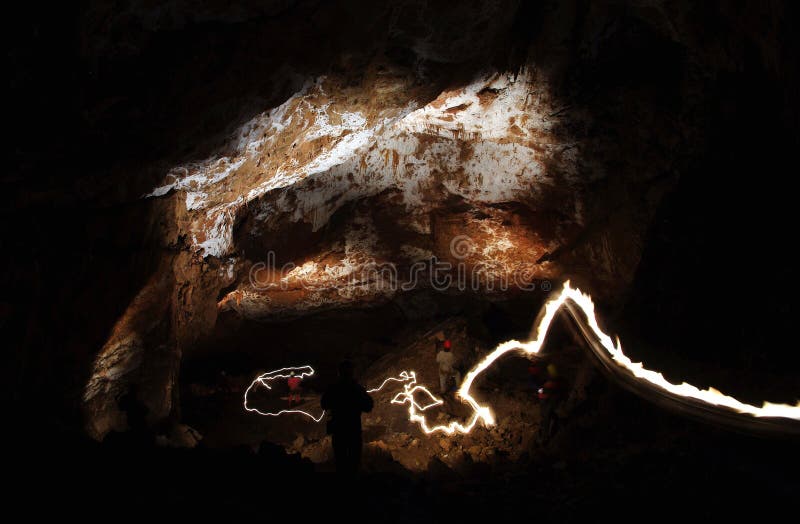Light in cave entrance stock image. Image of huge, light - 59923111