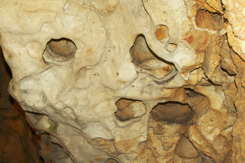 Cave Wall Painting Prehistoric Stock Image - Image of painting ...