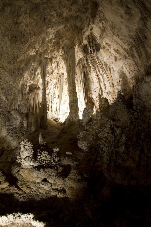 Cavern with pillar stock photo. Image of formation, stalagmites - 30092270