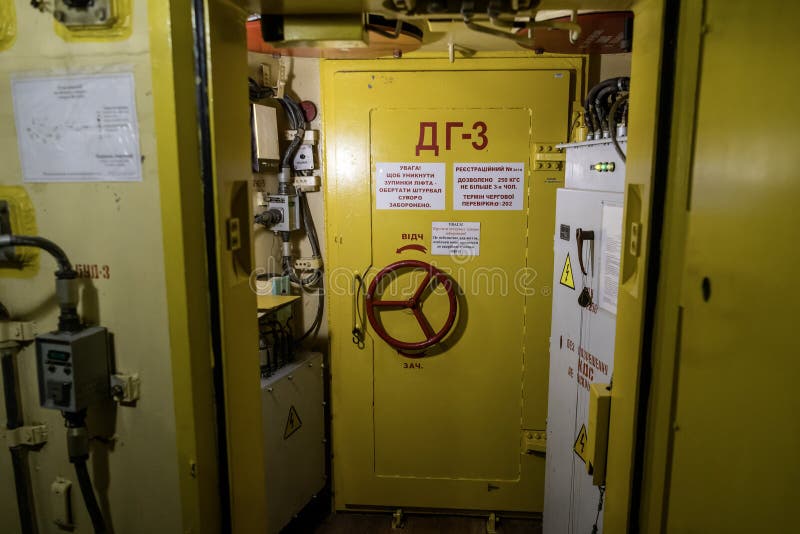 Underground Command Center of Former Soviet Intercontinental Ballistic ...