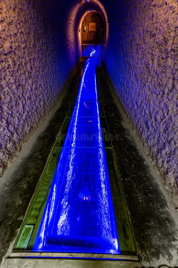 Underground Ditch that Flows Underground in the Karez in Turpan ...