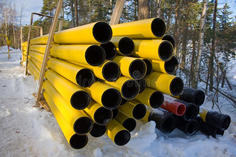 Underground drain pipes stock photo. Image of tunnel - 18389898