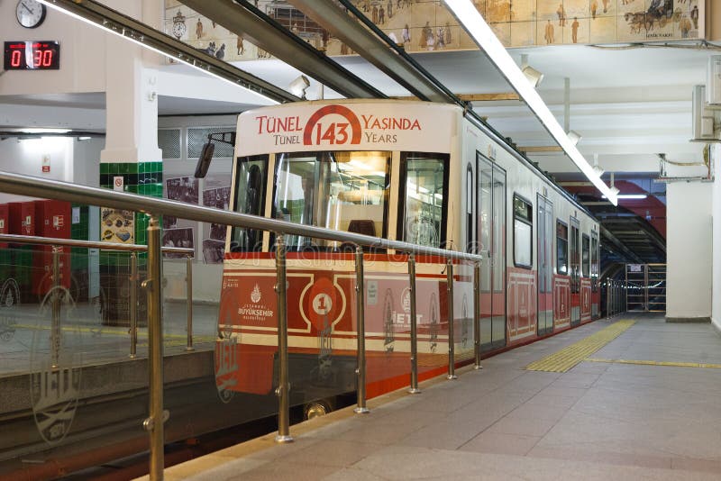 Underground funicular line editorial image. Image of historic - 187087700