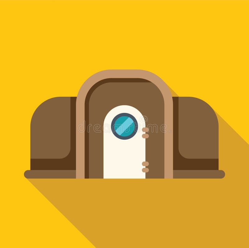 Underground House with Round Door is Representing Modern Housing ...