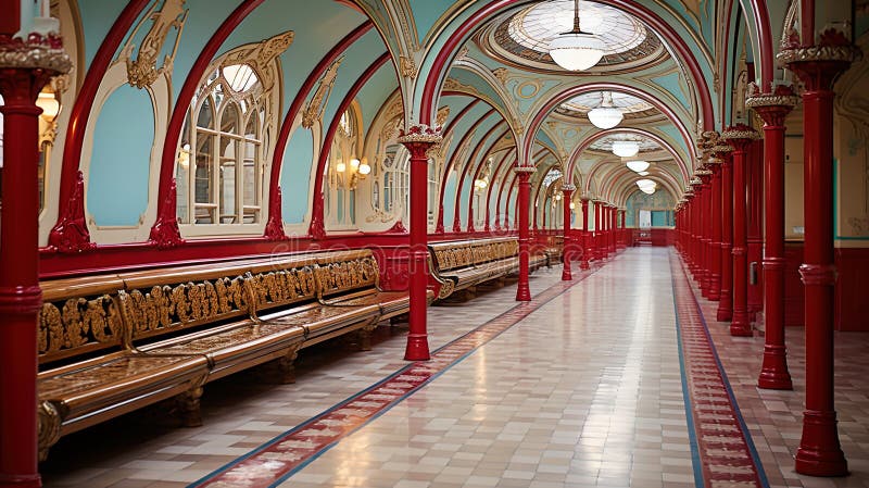 The Underground Labyrinth of the Metro, Where Shadows Play in the ...