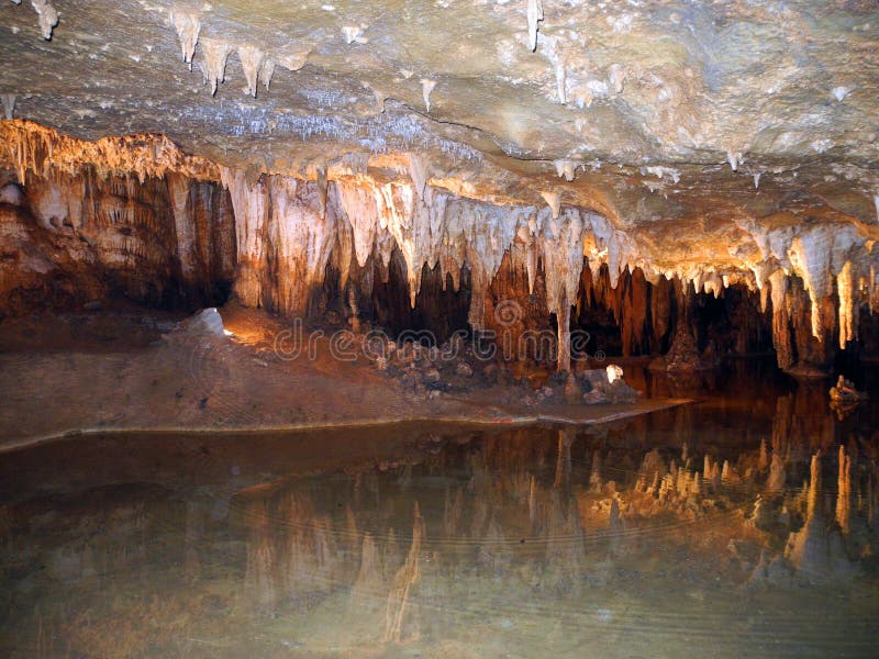 Underground Lake stock image. Image of beauty, dank, catacomb - 24831227