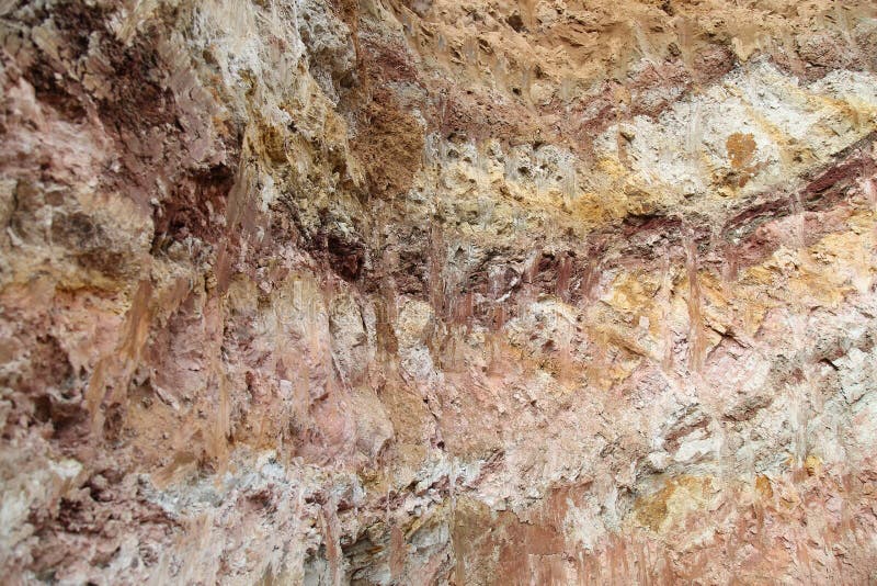 Underground Layers of the Earth. Beautiful Texture Stock Image - Image ...