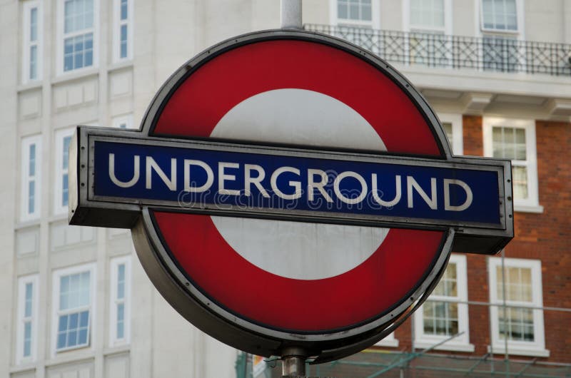 Underground editorial stock image. Image of london, subway - 30782459