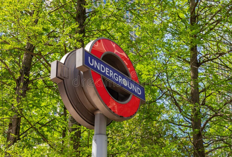 Underground London Subway Sign Editorial Photography - Image of london ...