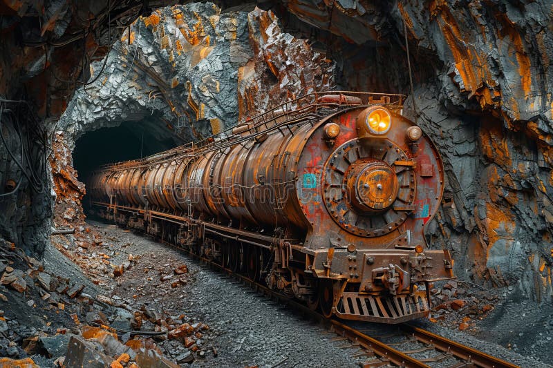 Underground Mine Locomotive Stock Photos - Free & Royalty-Free Stock ...