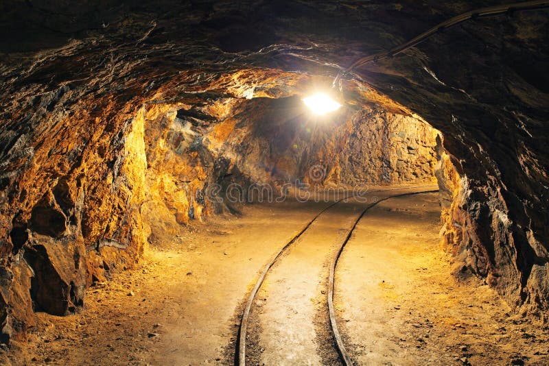 Old mine tunnel stock image. Image of geology, cave, explore - 20551879