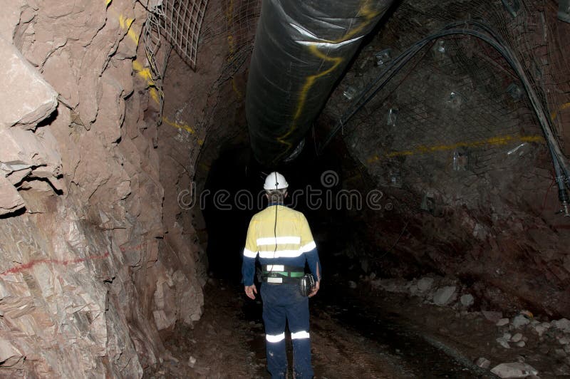 Underground Miner editorial photo. Image of work, working - 91941801