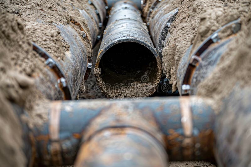 Underground, a Network of Interconnected Tubes Forms a Series of ...