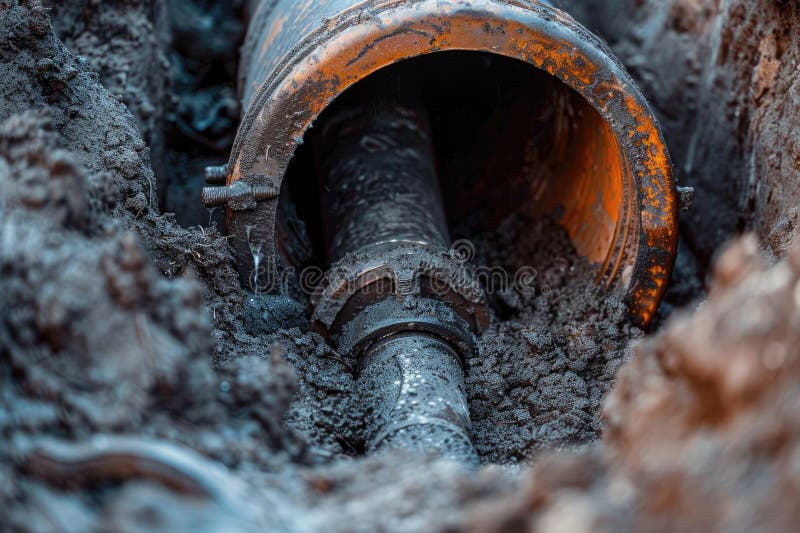 Underground, a Network of Interconnected Tubes Forms a Series of ...