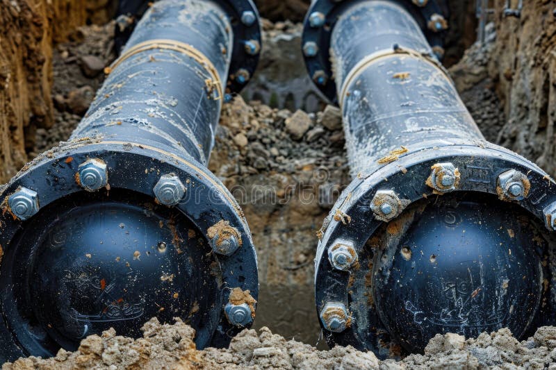 Underground, a Network of Interconnected Tubes Forms a Series of ...