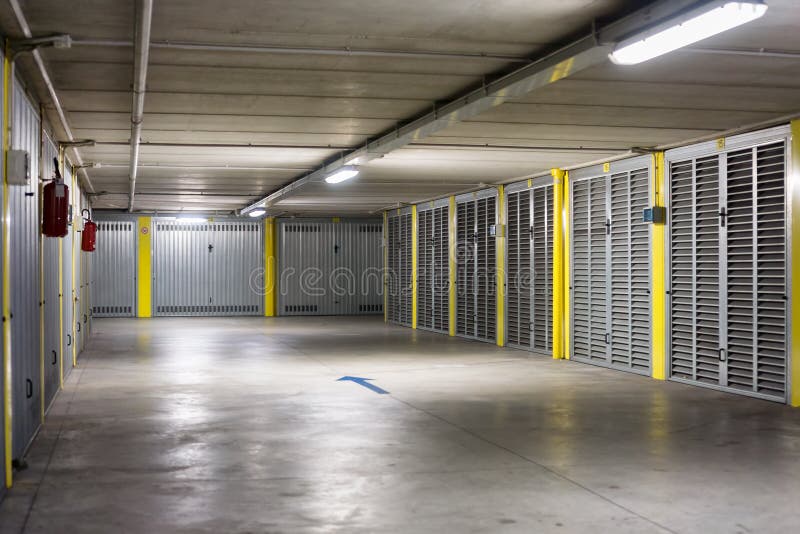 Underground parking garage stock image. Image of background - 36304535