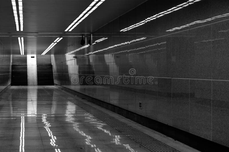 Underground passage stock photo. Image of underpass, people - 32378412