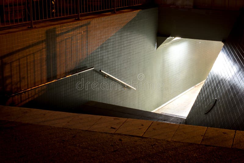 Underground passage stock photo. Image of construction - 61210296