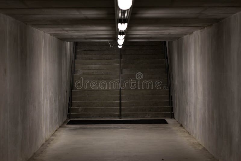 Underground passage stock image. Image of life, abstract - 267155423