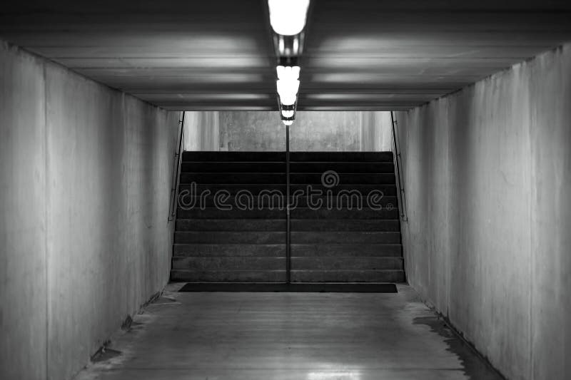 Underground passage stock image. Image of indoor, escape - 270771189