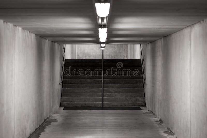 Underground passage stock image. Image of construction - 43354137