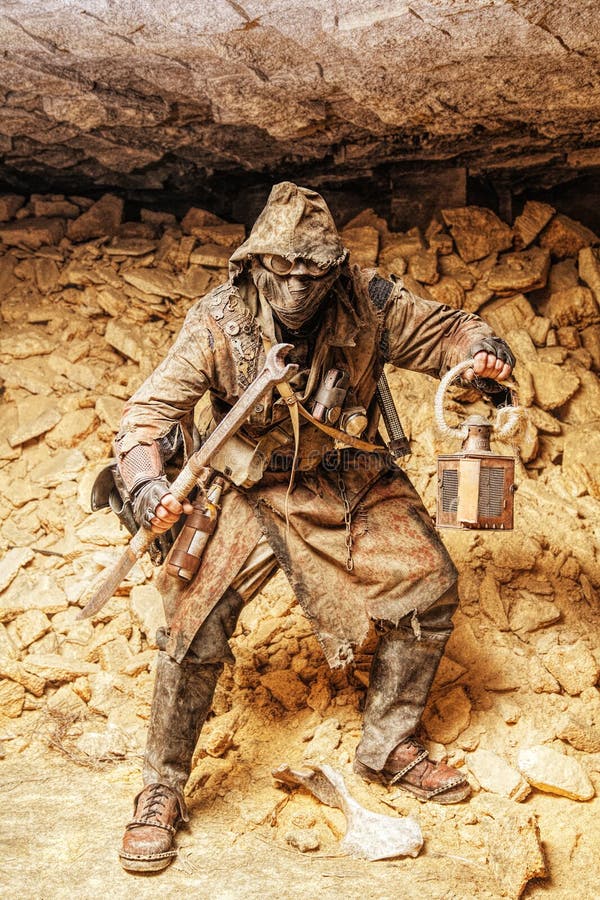 Underground Post Apoc Beast Stock Image - Image of apocalyptic, postap ...