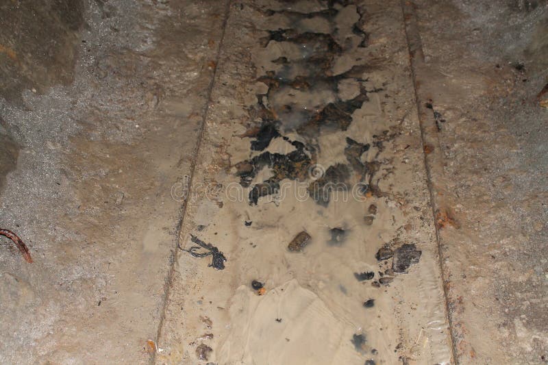 Underground River Flows in the Sewer Stock Image - Image of interior ...