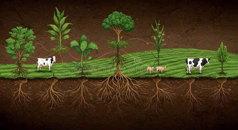 Connecting Plants Stock Illustrations – 1,091 Connecting Plants Stock ...