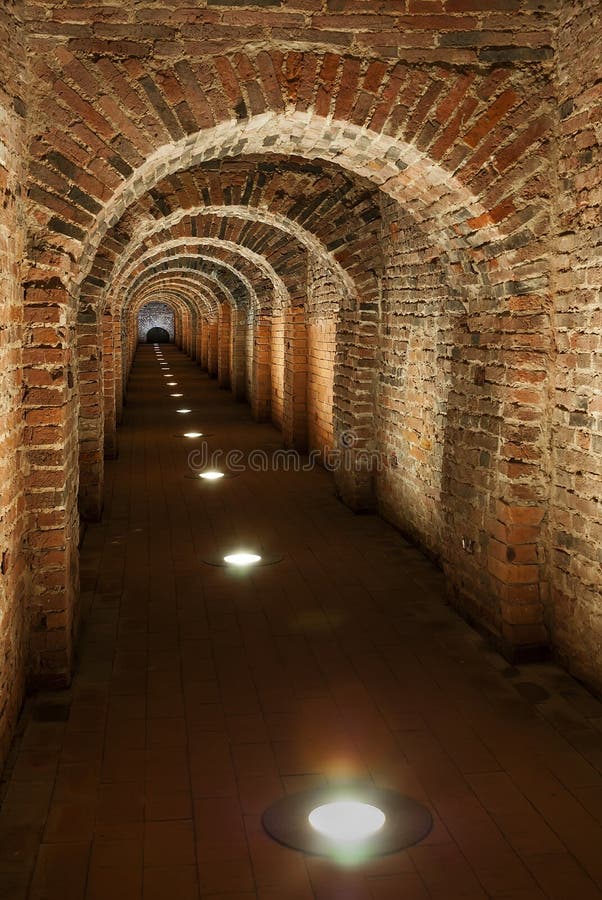 Underground secret passage stock photo. Image of infrastructure - 60902726