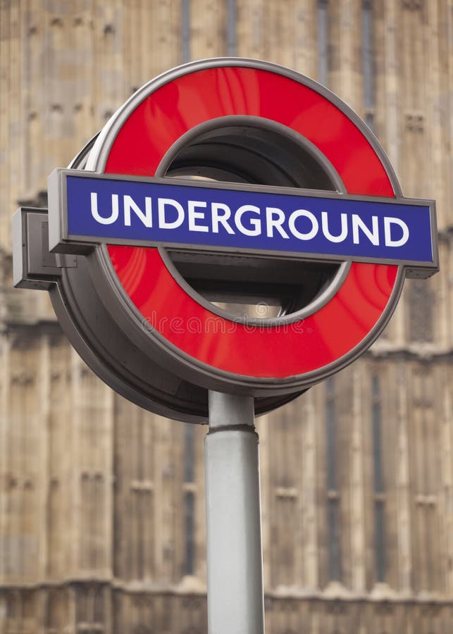 London Underground Sign Inside Westminster Station Editorial Photo ...