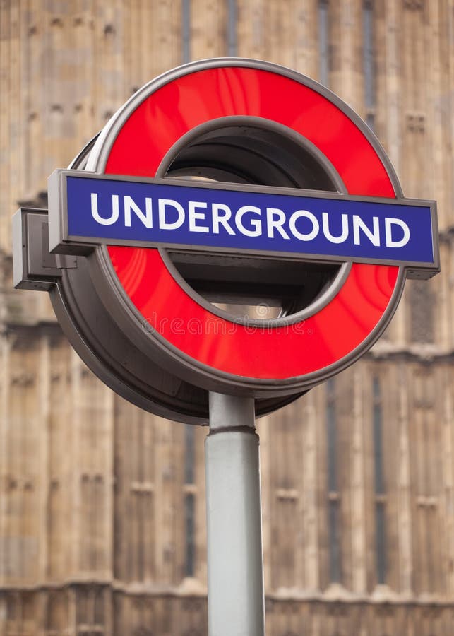 London Underground Logo at Westminster Station Editorial Image - Image ...