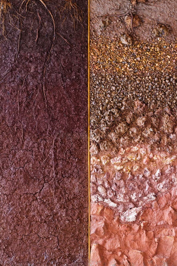 Underground Soil Layer stock photo. Image of environment - 27153674