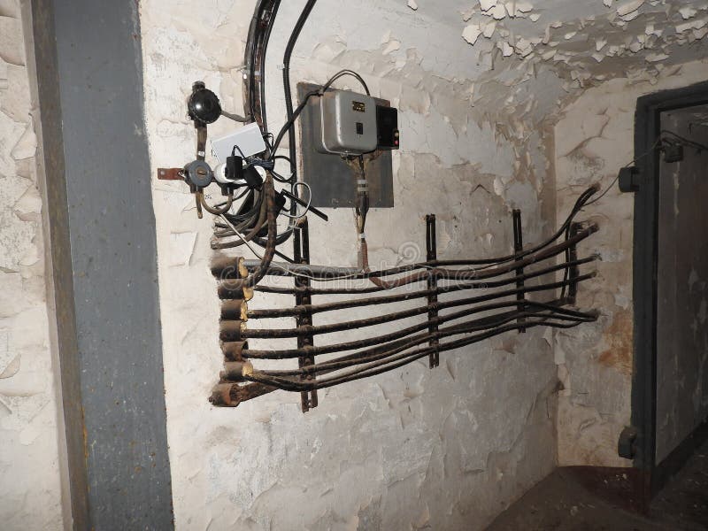 Underground Soviet Bunker in Its Original Form. a Former Soviet Cold ...