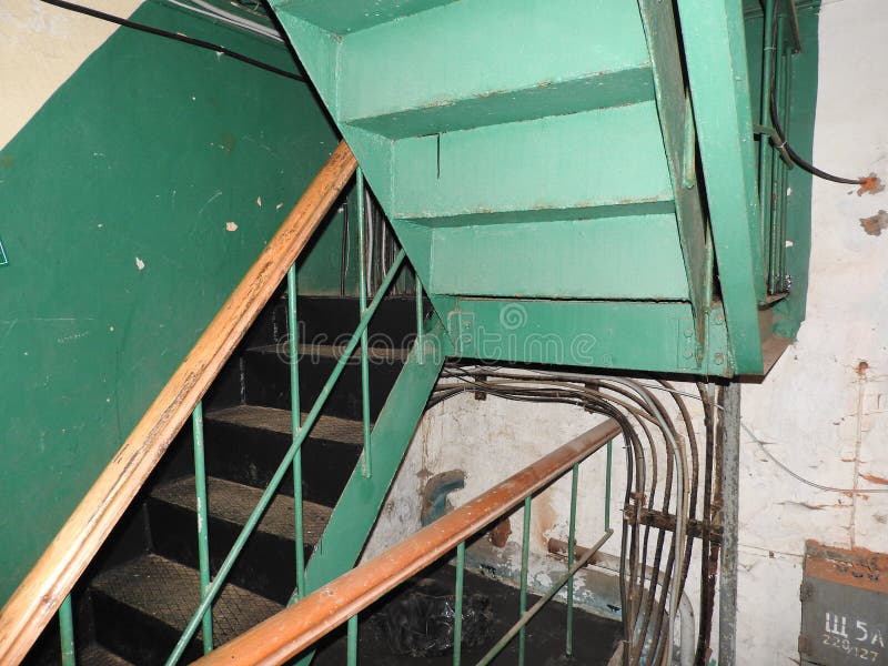 Underground Soviet Bunker in Its Original Form. a Former Soviet Cold ...