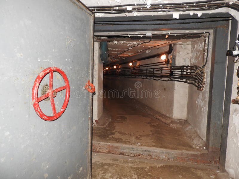 Underground Soviet Bunker during the War, Details and Elements ...