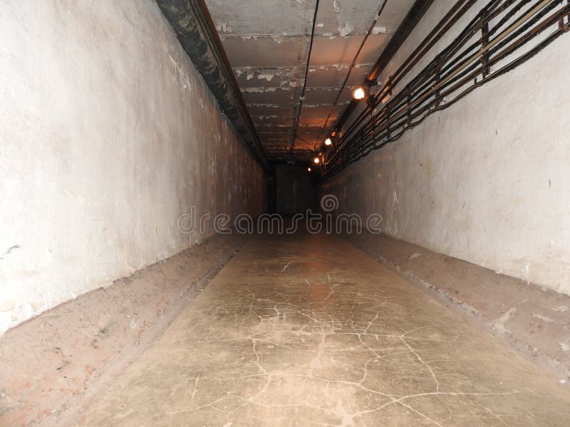 Underground Soviet Bunker during the War, Details and Elements Stock ...