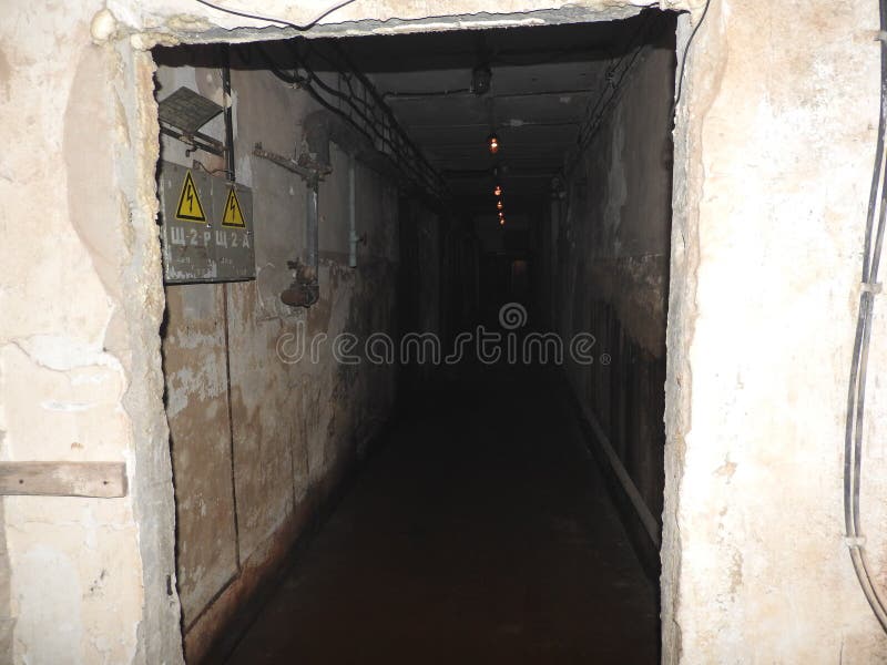 Underground Soviet Bunker during the War, Details and Elements ...